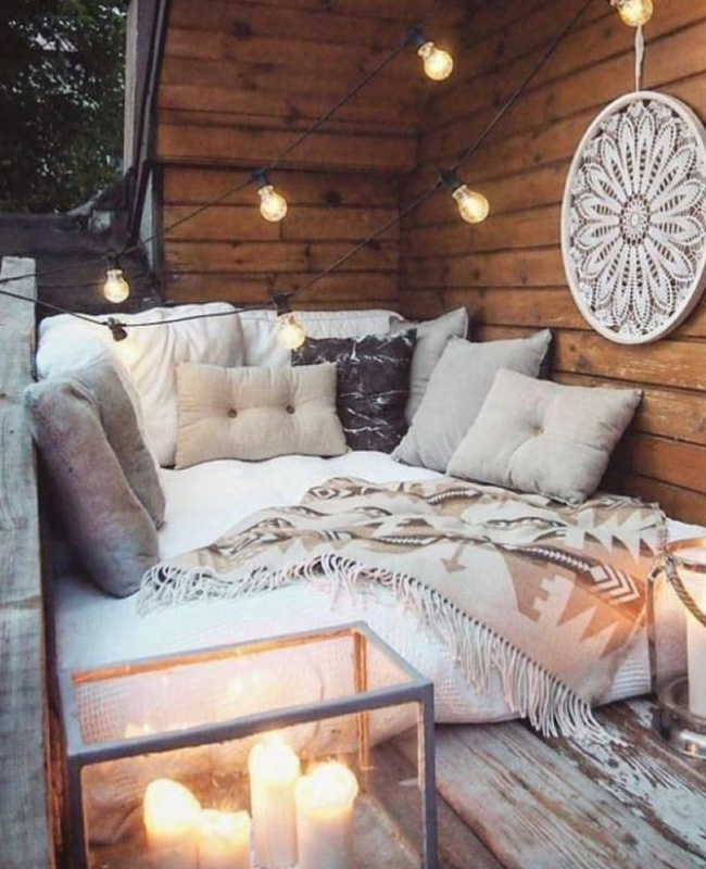 Comment décorer un petit balcon pour l'hiver ? | My Blog Deco