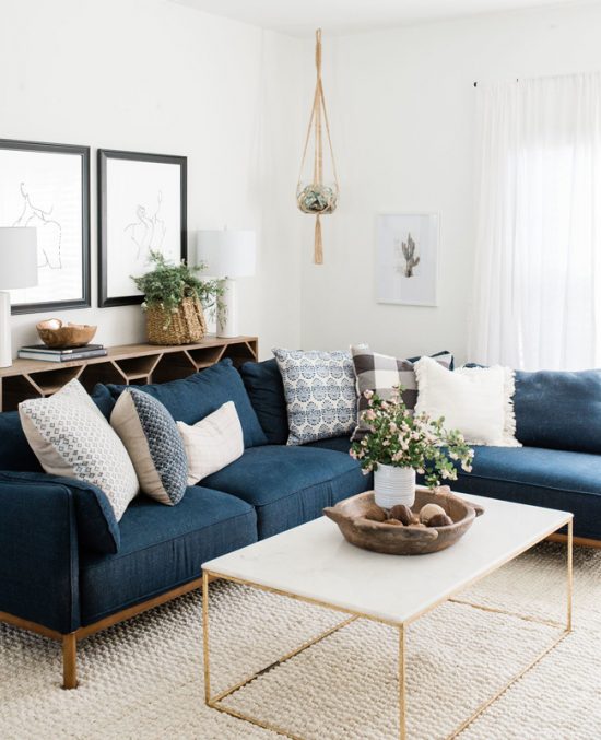 Utiliser le doré pour décorer le salon | My Blog Deco