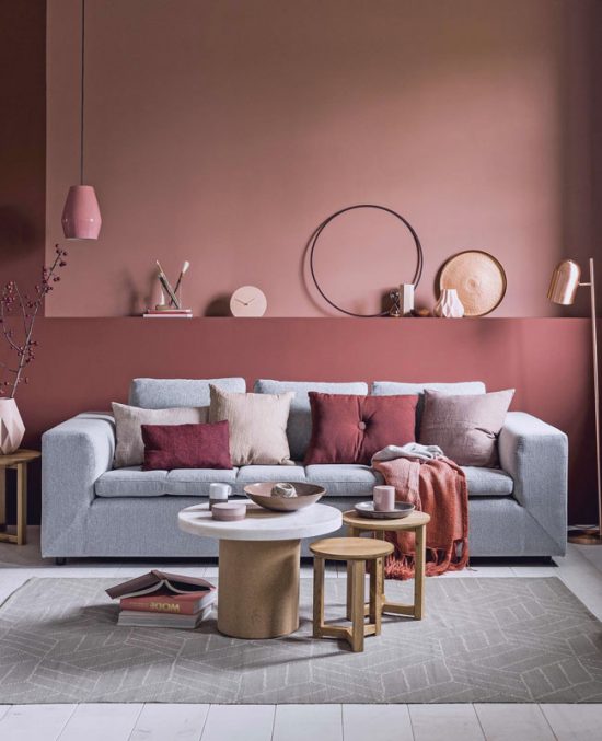 Une déco rose dans le salon | My Blog Deco