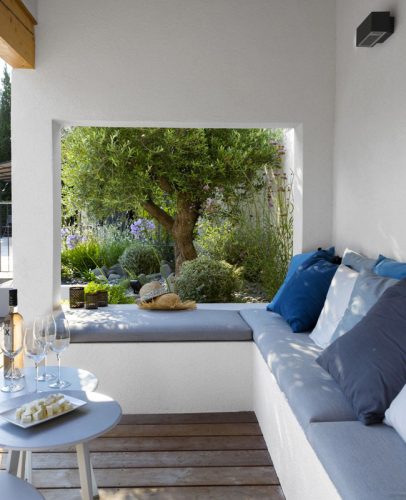 Utiliser le bleu pour la déco de la terrasse | My Blog Deco