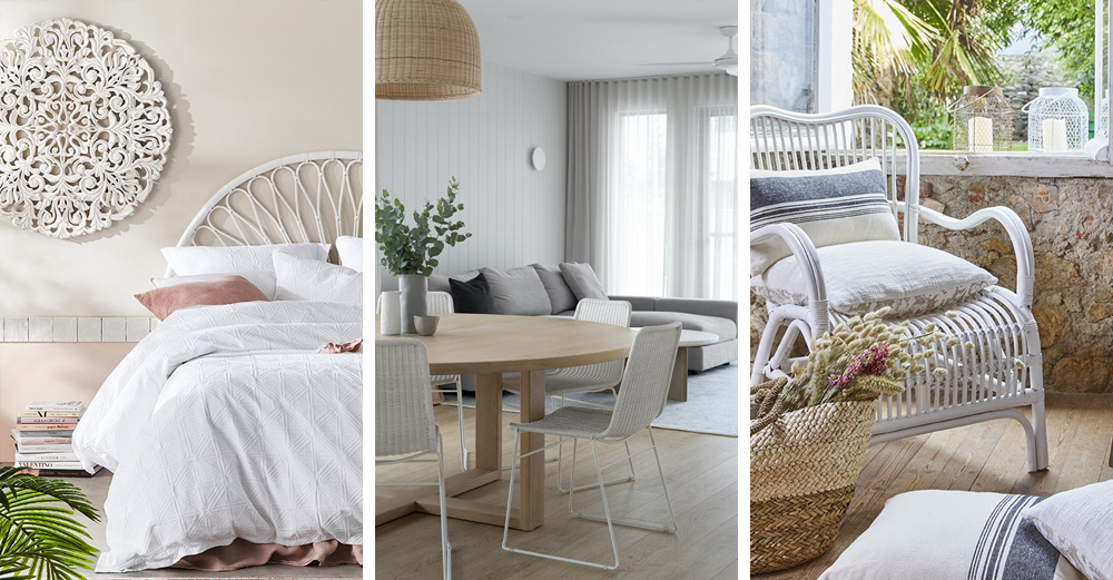 Une déco en rotin blanc | My Blog Deco