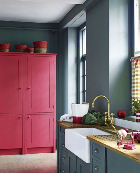 Associer le rouge et le gris dans la déco de la cuisine | My Blog Deco