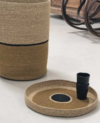 Tuto déco : Le plateau rond en corde | My Blog Deco