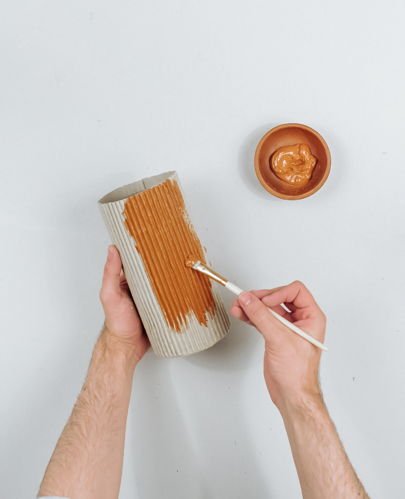 Tuto déco : Le vase en carton ondulé DIY | My Blog Deco