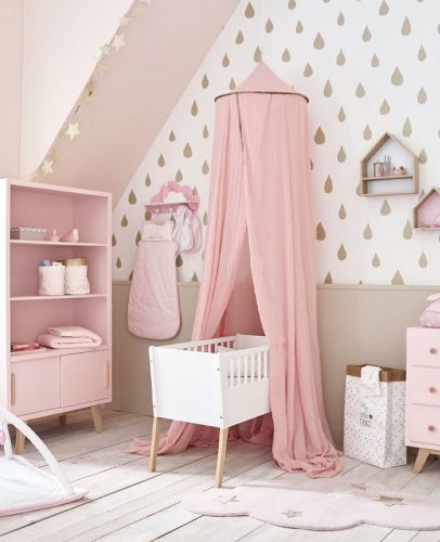 Utiliser le rose dans la déco de la chambre de bébé | My Blog Deco