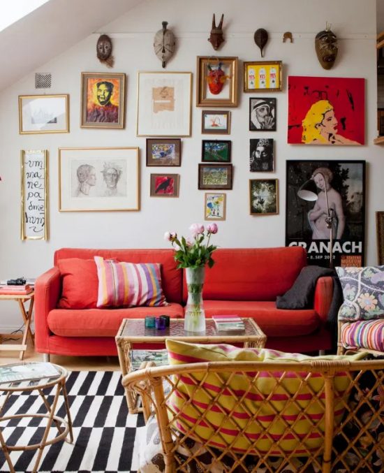 Quel canapé rouge pour le salon ? | My Blog Deco