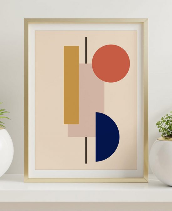 Printable : l'affiche moderne à motifs abstraits | My Blog Deco