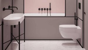Utiliser le rose dans la déco des toilettes | My Blog Deco
