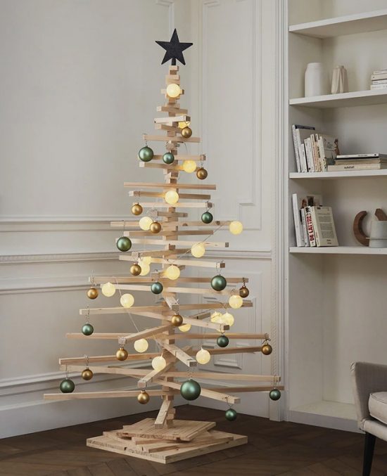 Une déco de sapin de Noël moderne | My Blog Deco