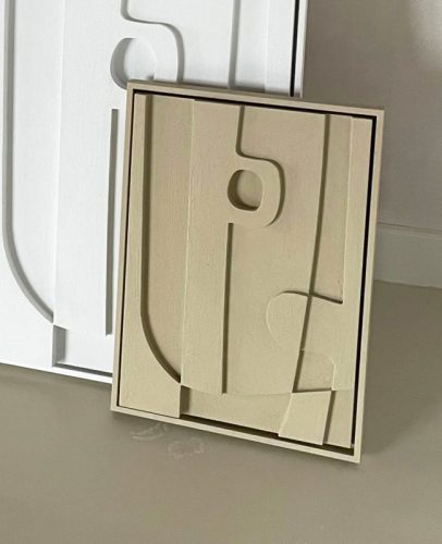 Tuto Déco : Le tableau en relief | My Blog Deco