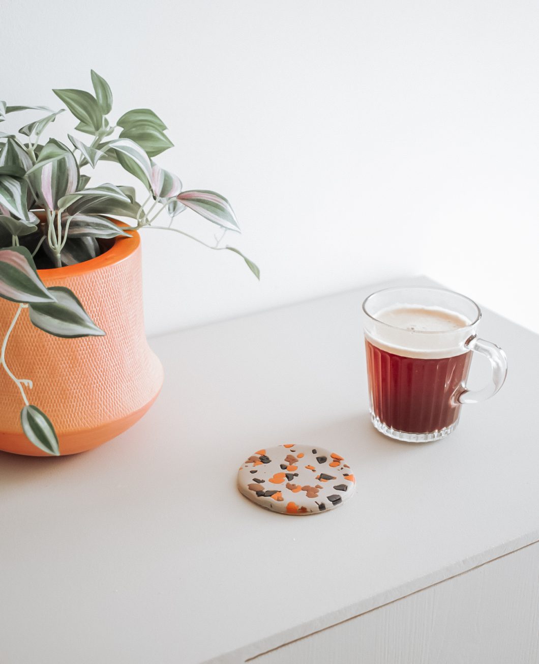 Tuto Déco : Le dessous de tasse effet terrazzo | My Blog Deco