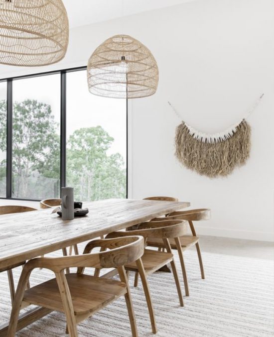 Une déco en blanc et beige dans la salle à manger | My Blog Deco