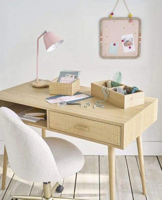 Bureau rose : idées déco et inspirations | My Blog Deco