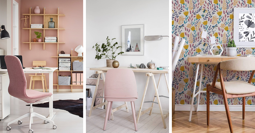 Bureau rose : idées déco et inspirations | My Blog Deco