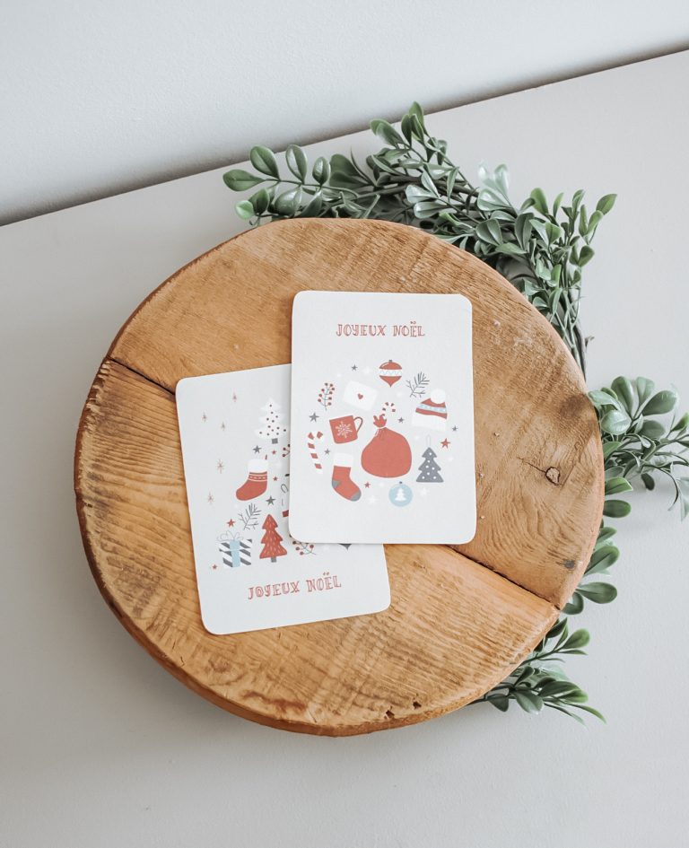 Printable : Les cartes de Noël à imprimer | My Blog Deco