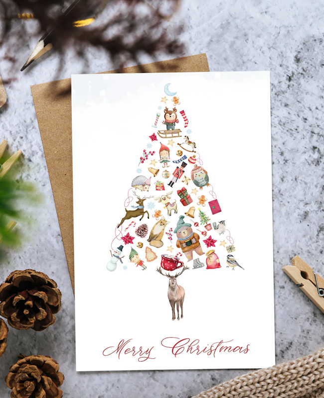Printable : Les cartes de Noël à imprimer | My Blog Deco