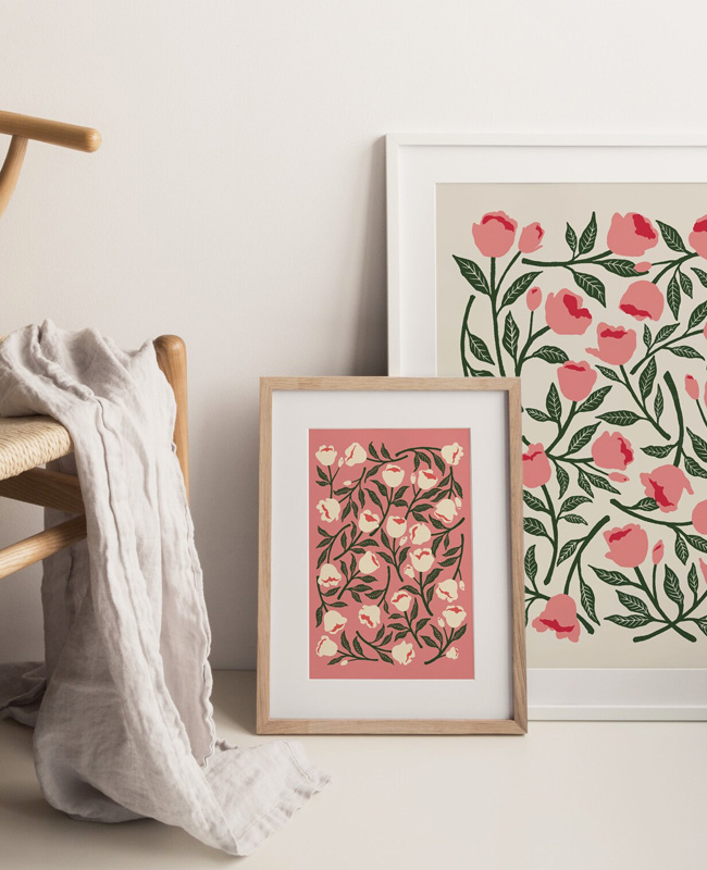 Printable : L'affiche fleurs colorées | My Blog Deco