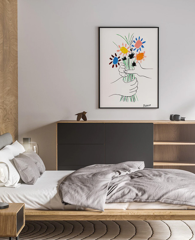 Printable : L'affiche fleurs colorées | My Blog Deco