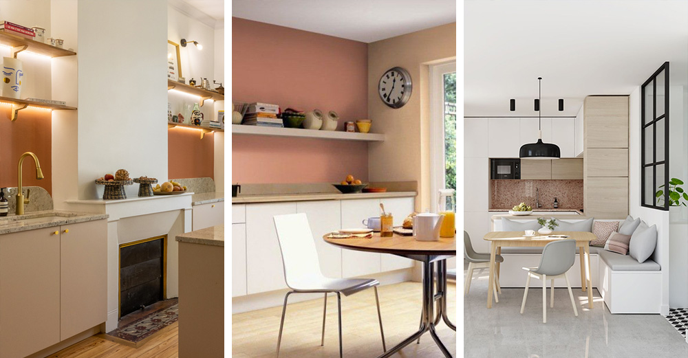 Une déco en beige et rose dans la cuisine | My Blog Deco