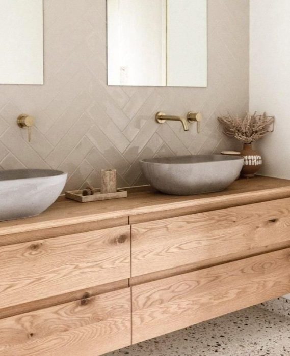 3 idées déco pour une salle de bain en gris et beige | My Blog Deco
