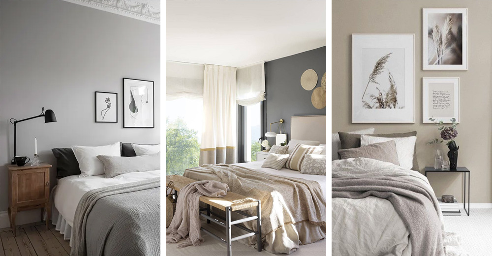 3 idées pour une déco en beige et gris dans la chambre | My Blog Deco