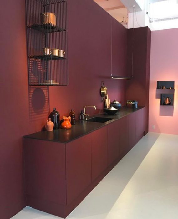 Du rouge pour une déco moderne dans la cuisine | My Blog Deco