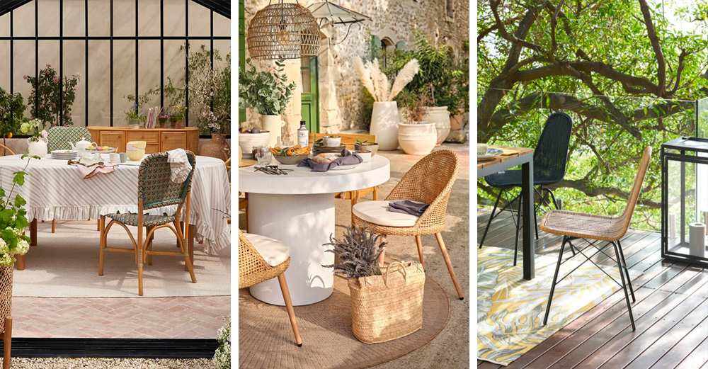 Une chaise en rotin pour le jardin | My Blog Deco