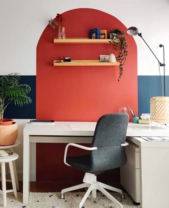 Associer le gris et le rouge dans la déco du bureau | My Blog Deco