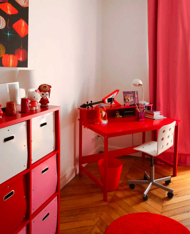 Une déco en rouge dans la chambre des ados | My Blog Deco