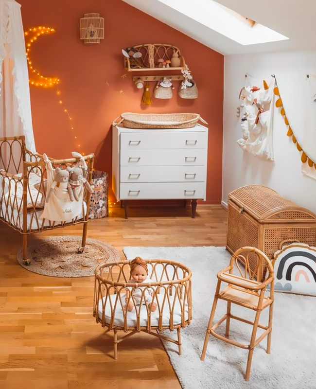 Utiliser le orange pour la déco de la chambre de bébé | My Blog Deco