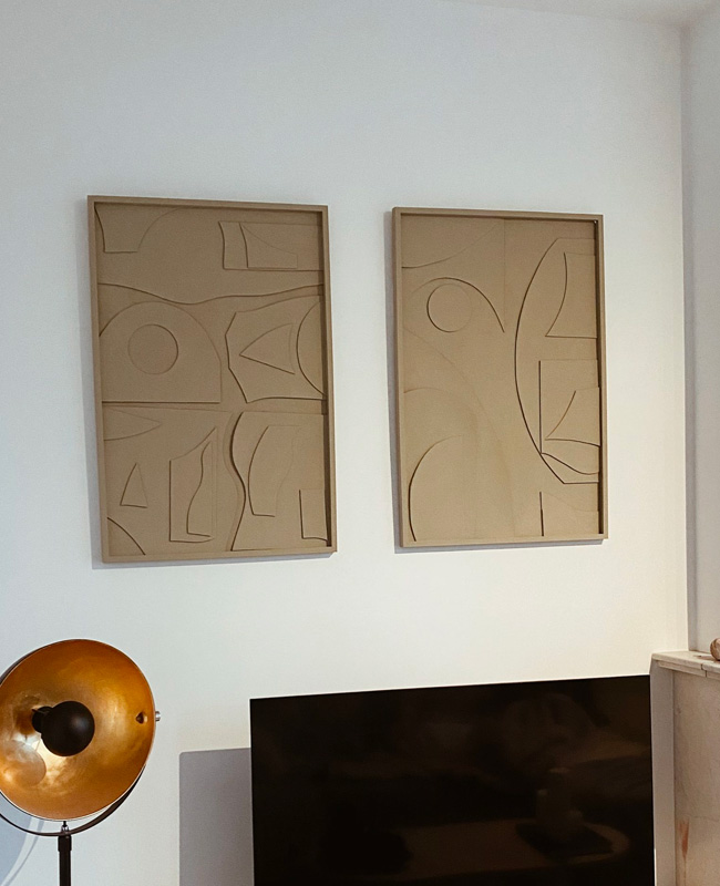 Tuto Déco : Le tableau en relief | My Blog Deco