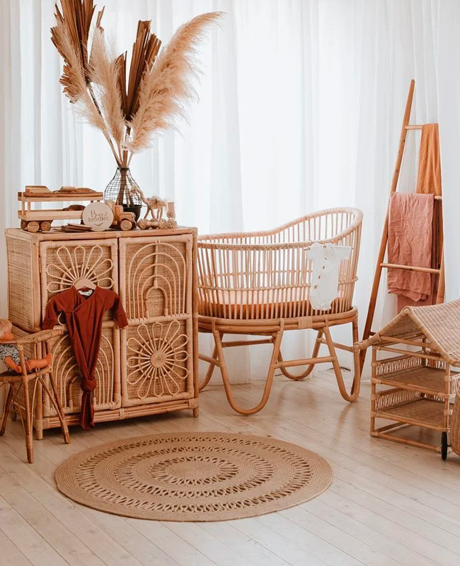 Une déco en rotin dans la chambre de bébé | My Blog Deco