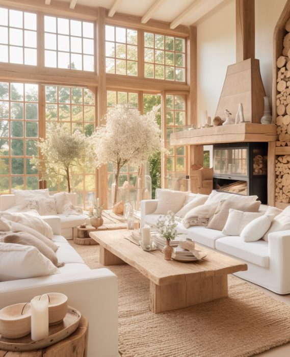 Une déco cocooning en blanc dans le salon | My Blog Deco