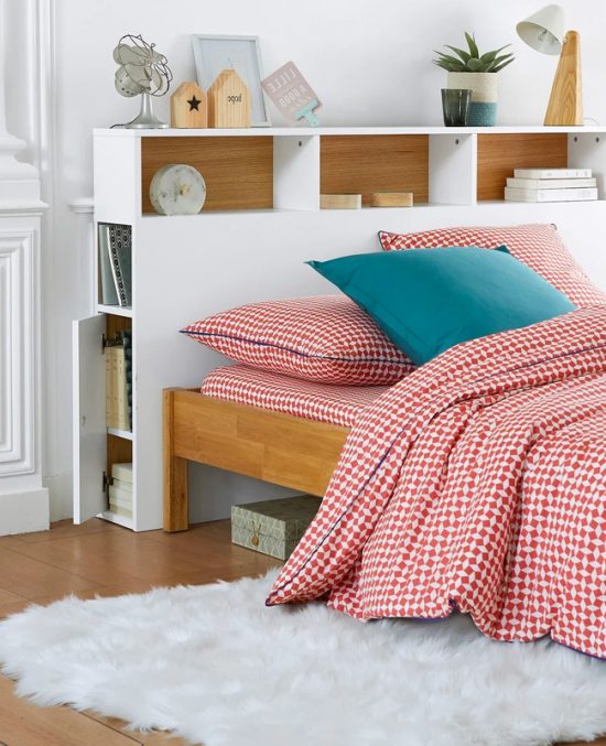 Une tête de lit avec étagère pour la chambre | My Blog Deco
