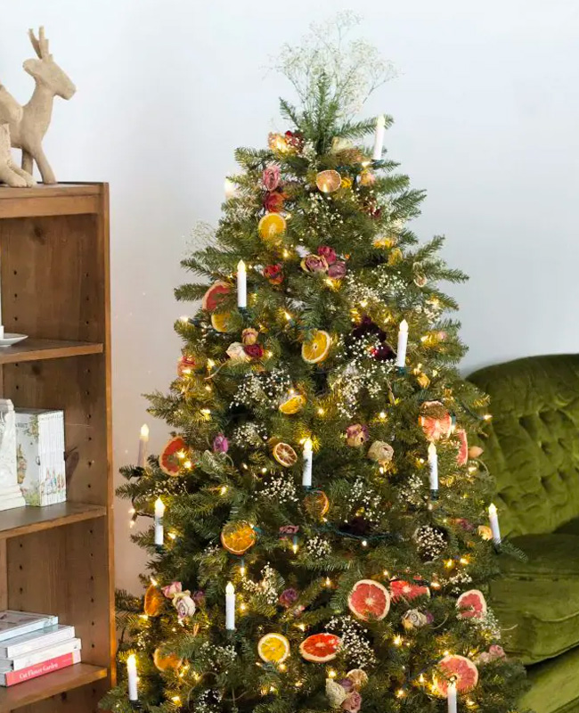 Sapin de Noël nature : idées et inspirations | My Blog Deco