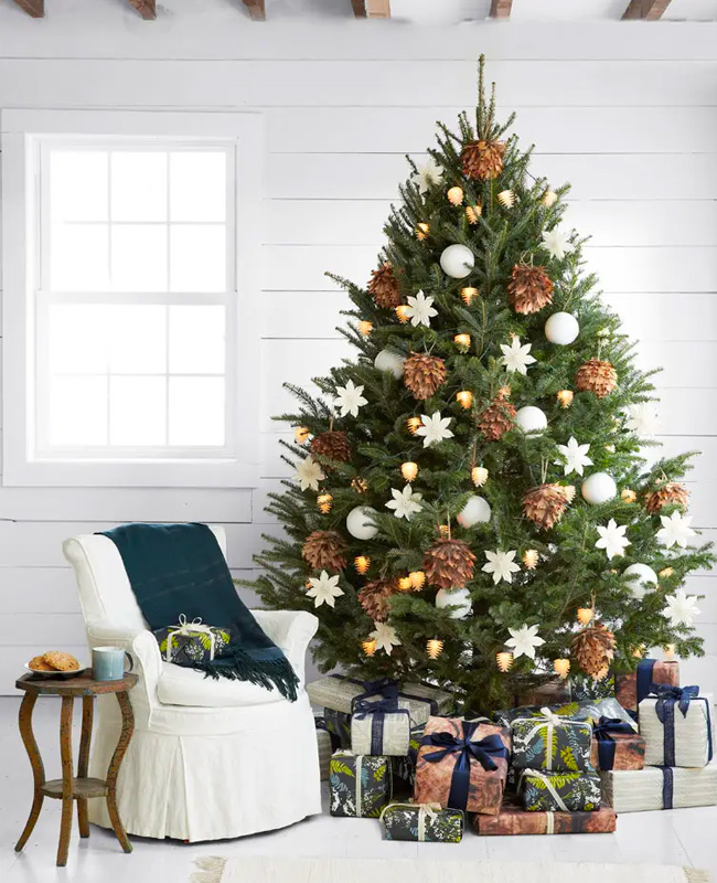 Dcoration Sapin De Nol Naturel