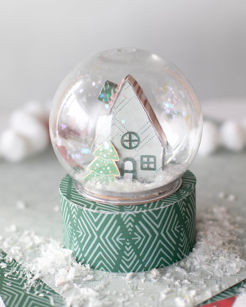 Tuto Noël : Le centre de table boules à neige en liège | My Blog Deco