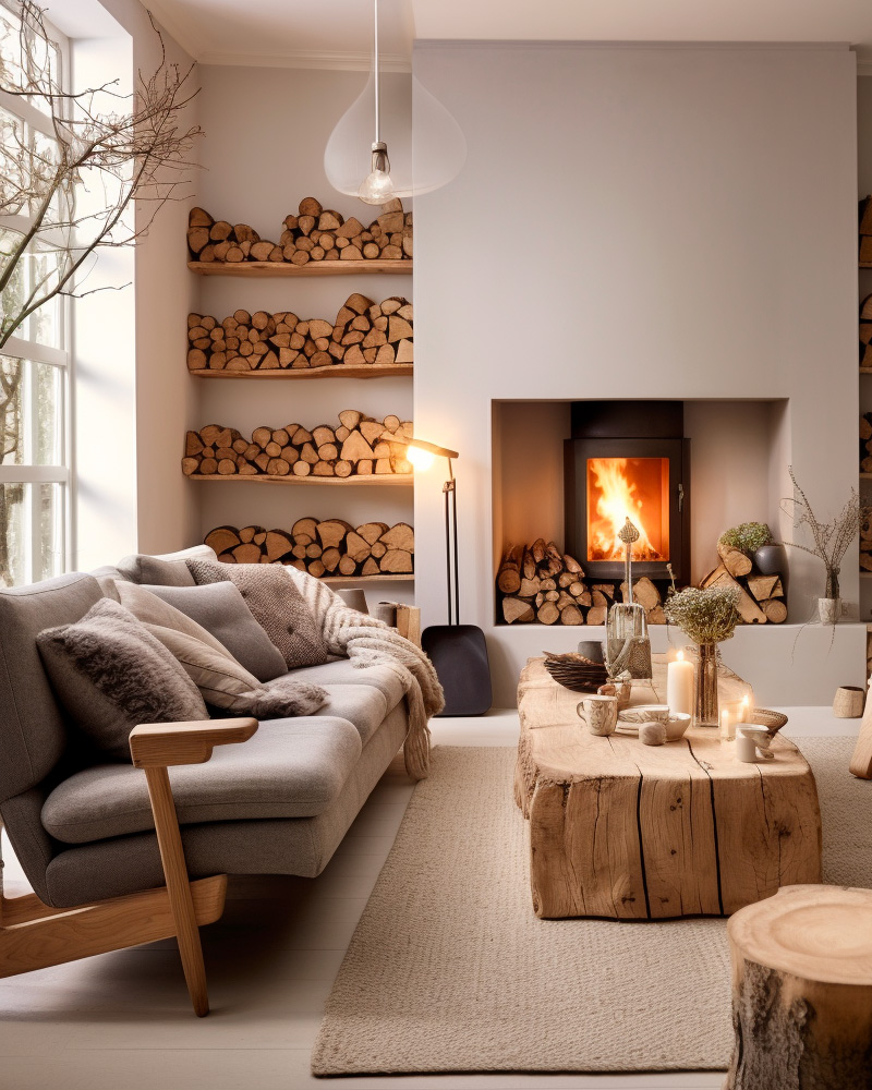 Une déco cosy avec du bois | My Blog Deco