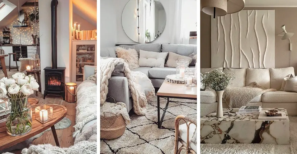 Une déco cocooning chic dans le salon | My Blog Deco