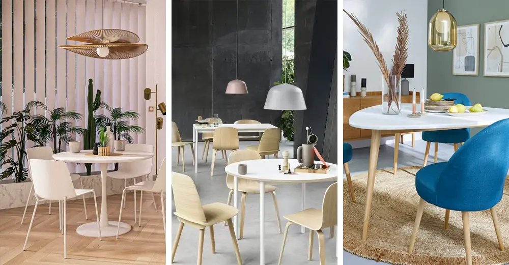 Table à manger blanche : mes coups de coeur | My Blog Deco
